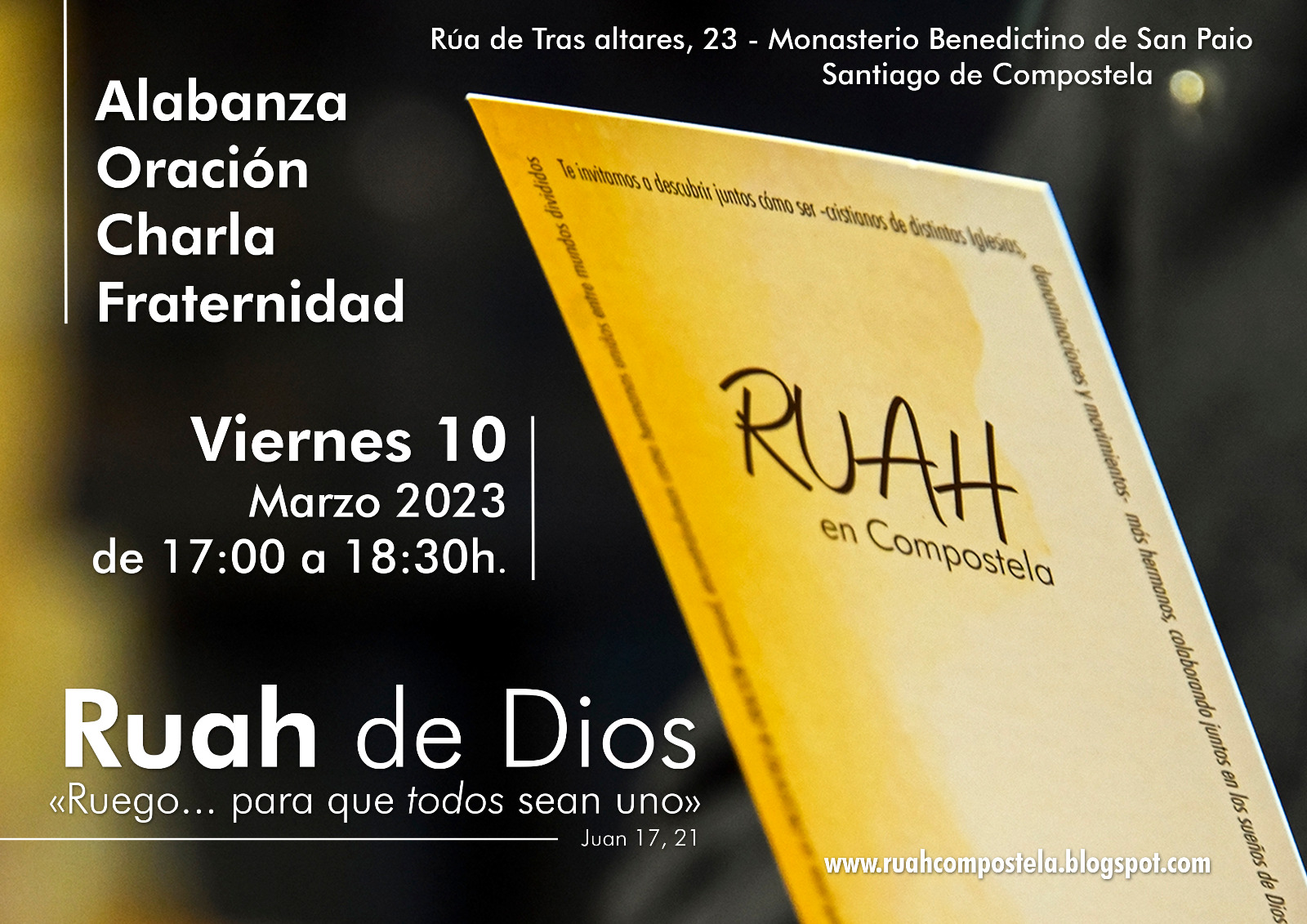 Oración de Ruah en el mes de marzo – Delegación Clero
